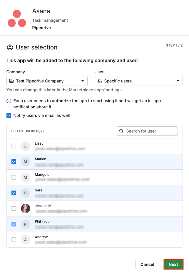 Pipedrive 連携: Asana - Knowledge Base | Pipedrive